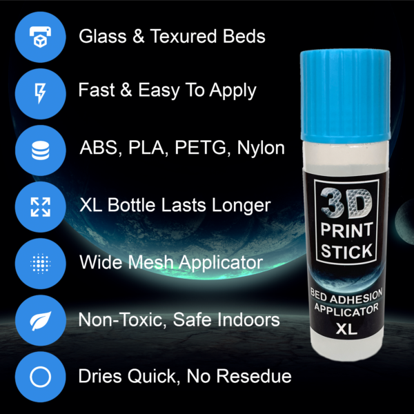 3D Print Stick - Bed Adhesion Applicator XL | 3D Print Stick XL