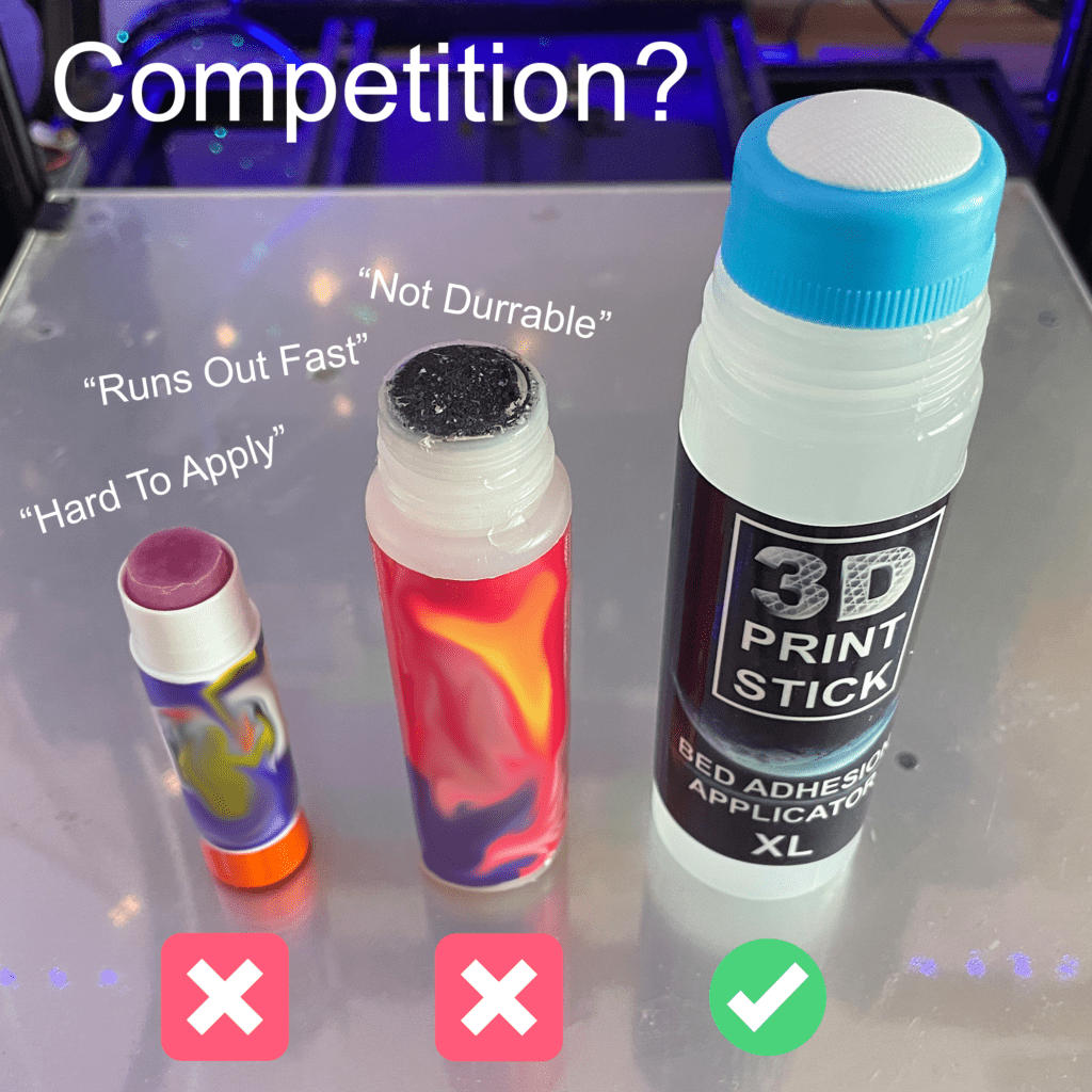 3D Print Stick – Bed Adhesion Applicator XL | 3D Print Stick XL